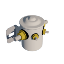 Continuous Duty SPDT Series 3D Model