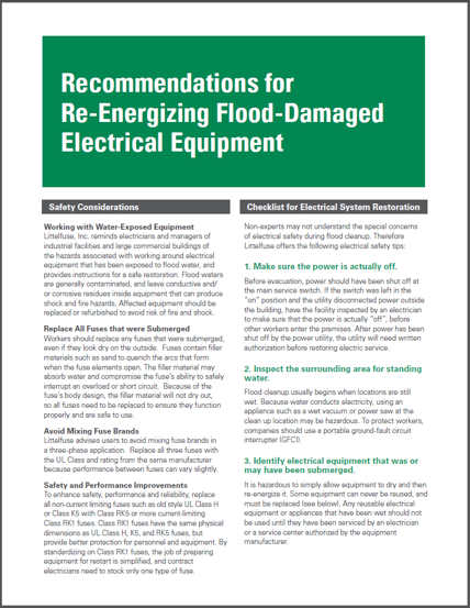 Checklist and Tips for Fixing Flood-Damaged Electrical Systems