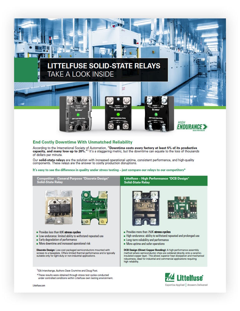 Littelfuse Enhanced Solid State Relays